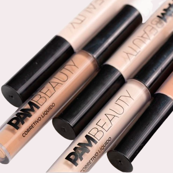Corretivo Líquido PAM BEAUTY Soft Matte 3D – Longa Duração e Alta ...