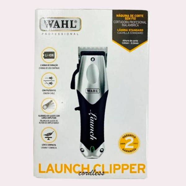 Wahl Launch Clipper Cordless Profissional Bivolt – Máquina de Corte Sem ...